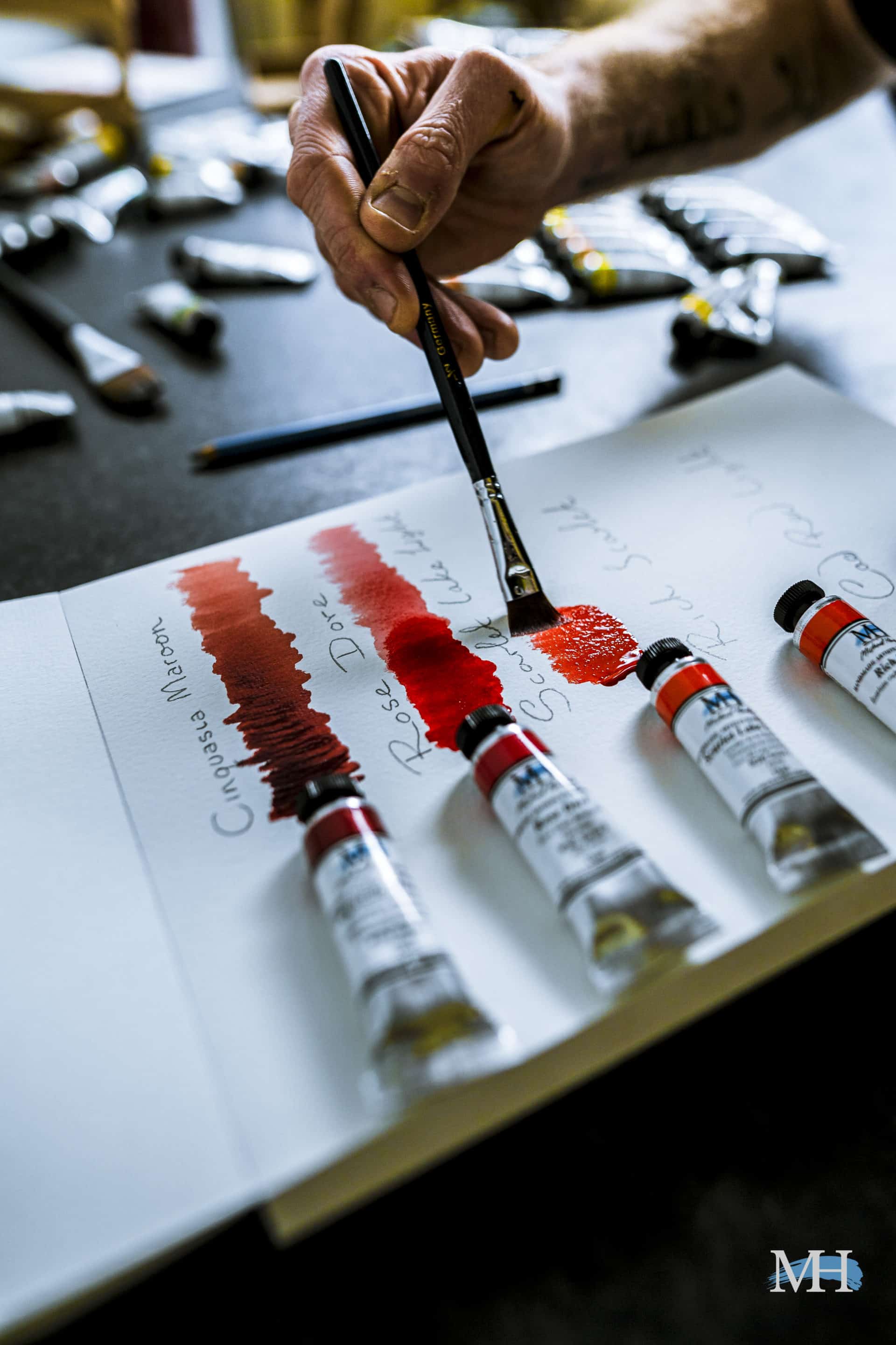 What are your Watercolour Primary Colours? | Michael Harding