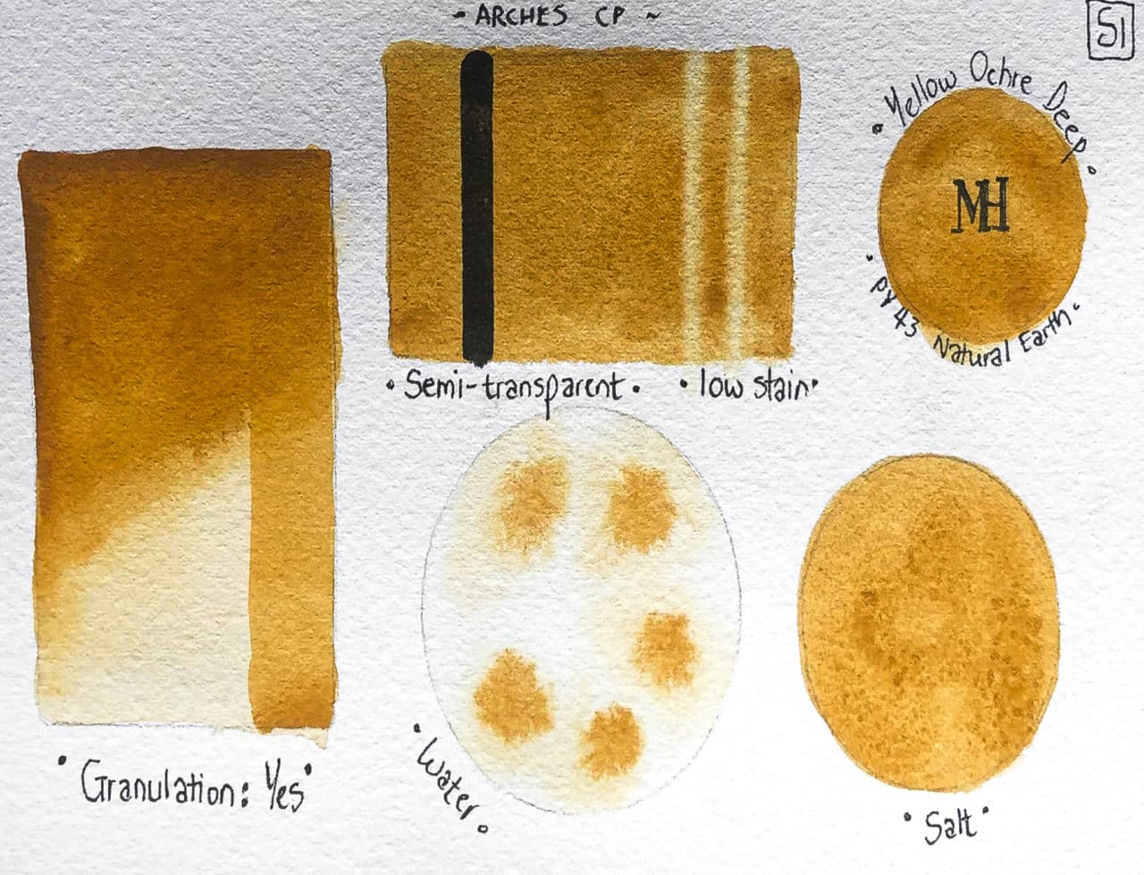 W118 Yellow Ochre Deep | Michael Harding